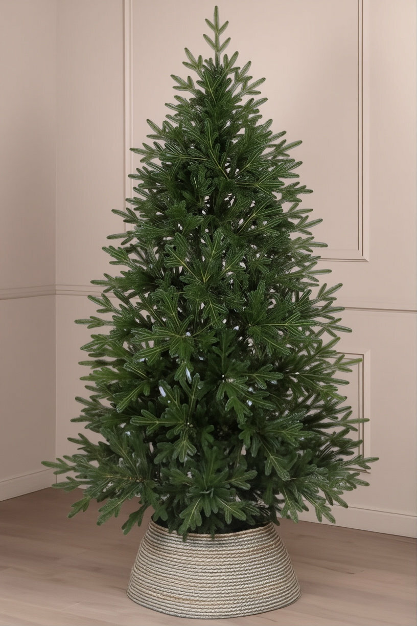 Искусственная елка Либерти 245 см, литая 100%, Винтер Деко (Winter Deco) 7500105