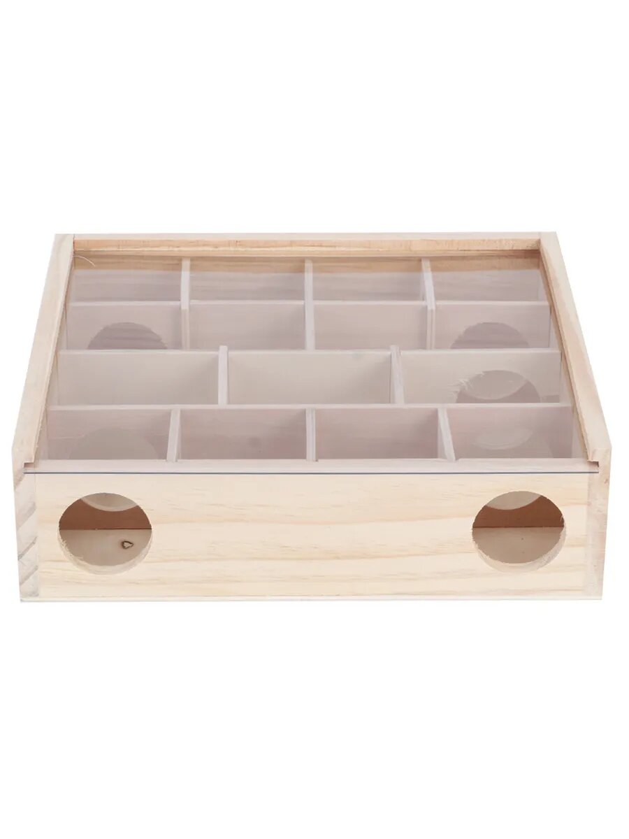 Хомяк Лабиринт Мышь Мыши Натуральное Дерево Интерактивная