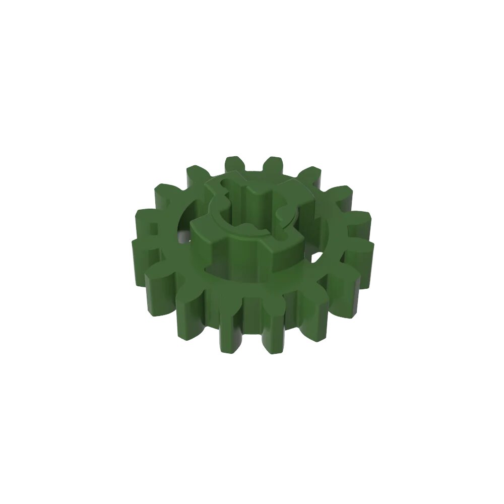 Gobricks GDS-1097 Редуктор 16 зубьев, Цвет: 041