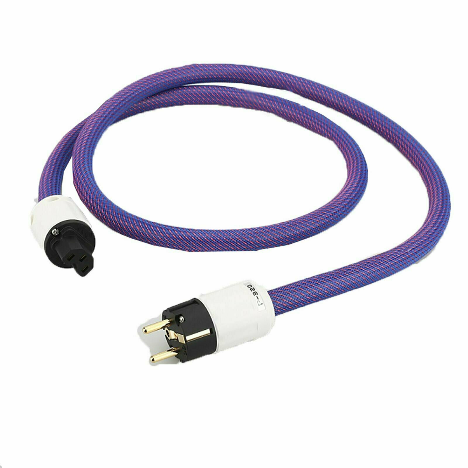 Аудиокабель для Hi-Fi/Ac Audiophile с вилкой EU для лампового усилителя, CD Hi-Fi, 1 м