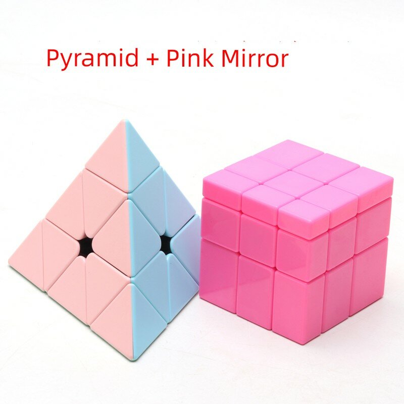Макарон-пирамида — треугольный кубик Рубика, трехслойный, нерегулярной формы, однотонный, развивающая головоломка для