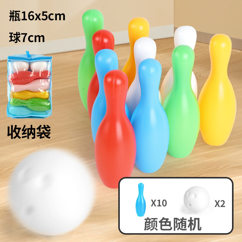 Детские развивающие игрушки для боулинга можно использовать как в помещении, так и в помещении Маленький размер: 10