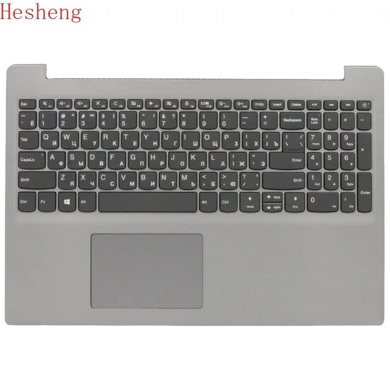 RU белый клавиатура верхний чехол Palmrest оболочки для Lenovo ideapad S145 15 340C 15 V15 5CB0W43273