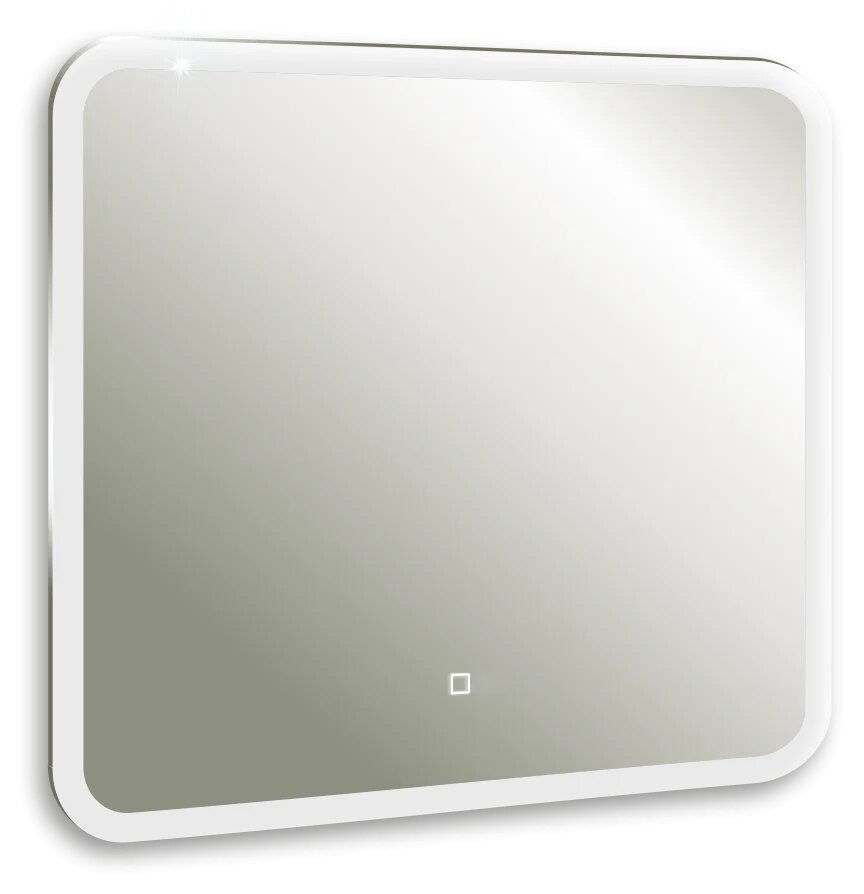 Зеркало Silver Mirrors Стив Lite со светодиодной подсветкой, 70 см, с сенсорным управлением, зеркало настенное в ванную, в современном стиле