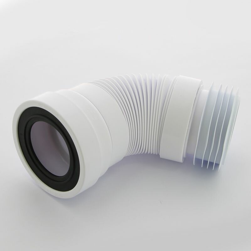 Труба фановая MCALPINE L 230-440 мм гофр. с манжетой, вход 97-107 мм, выход внутрь