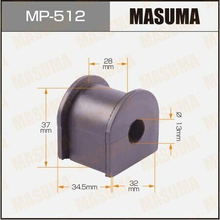 MP-512 Втулка стабилизатора HONDA задн. (мин. 2 шт.)