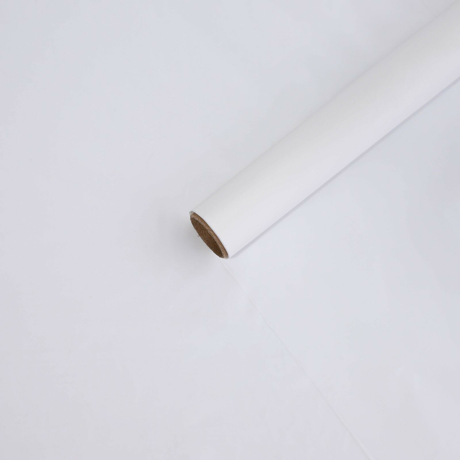 Упаковочная плёнка для цветов тишью влагостойкая «Белый», 0.6 x 8 м, 30мкм