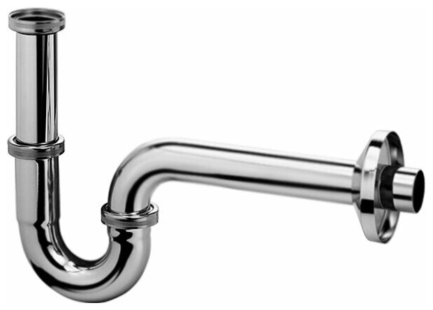 Сифон для раковины Kludi 1026505-00 трубчатый