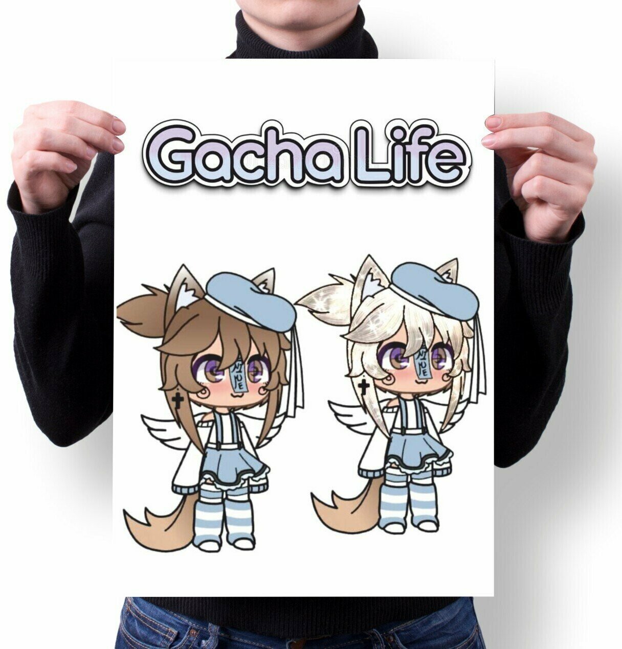 Плакат MIGOM А1 Принт "Гача Лайт" - 0004