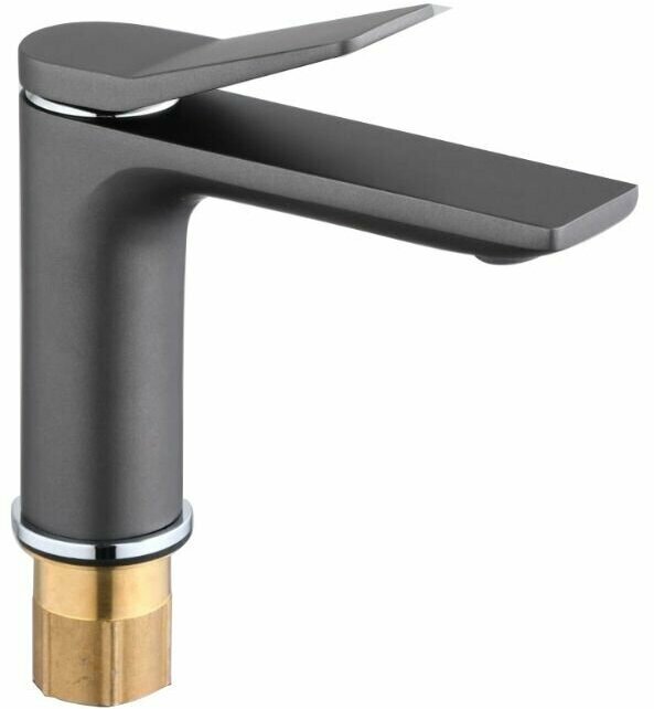 Hansen HL10099P смеситель для умывальника, средний излив, темно-серый