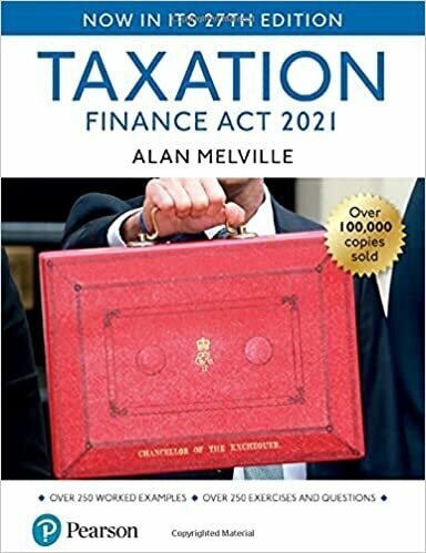 Alan Melville: Taxation Finance Act 2021