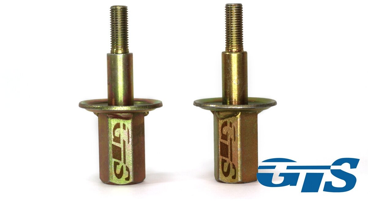 Удлинители штока амортизатора GTS для а/м ВАЗ 2101-07, 21213 Нива, передние (+40 мм) (2шт)
