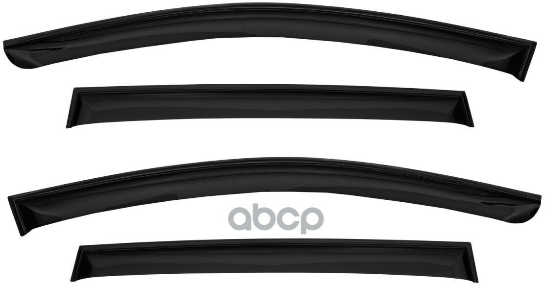 Дефлектор окон (накладной скотч 3М) 4 шт. Autofamily арт. REINWV1184