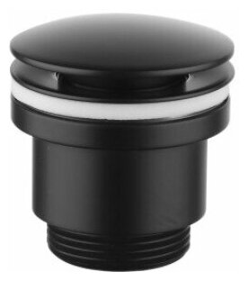 GANZER клапан донный, большая чашка, универсальный, черный