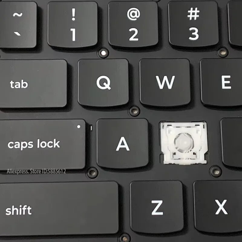 Колпачки клавиш для клавиатур Lenovo Y7000P, R7000P, R9000P, IRX10, IAX10, Left SHIFT and Hinge
