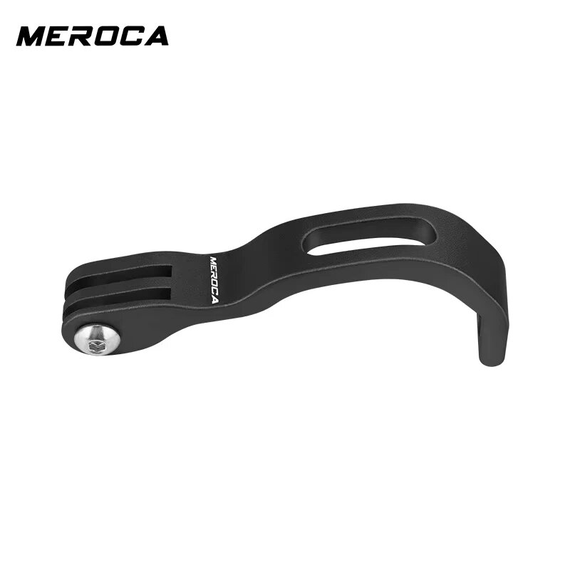 Крепление MEROCA для велосипедной фары/камеры на вилку, складное Black