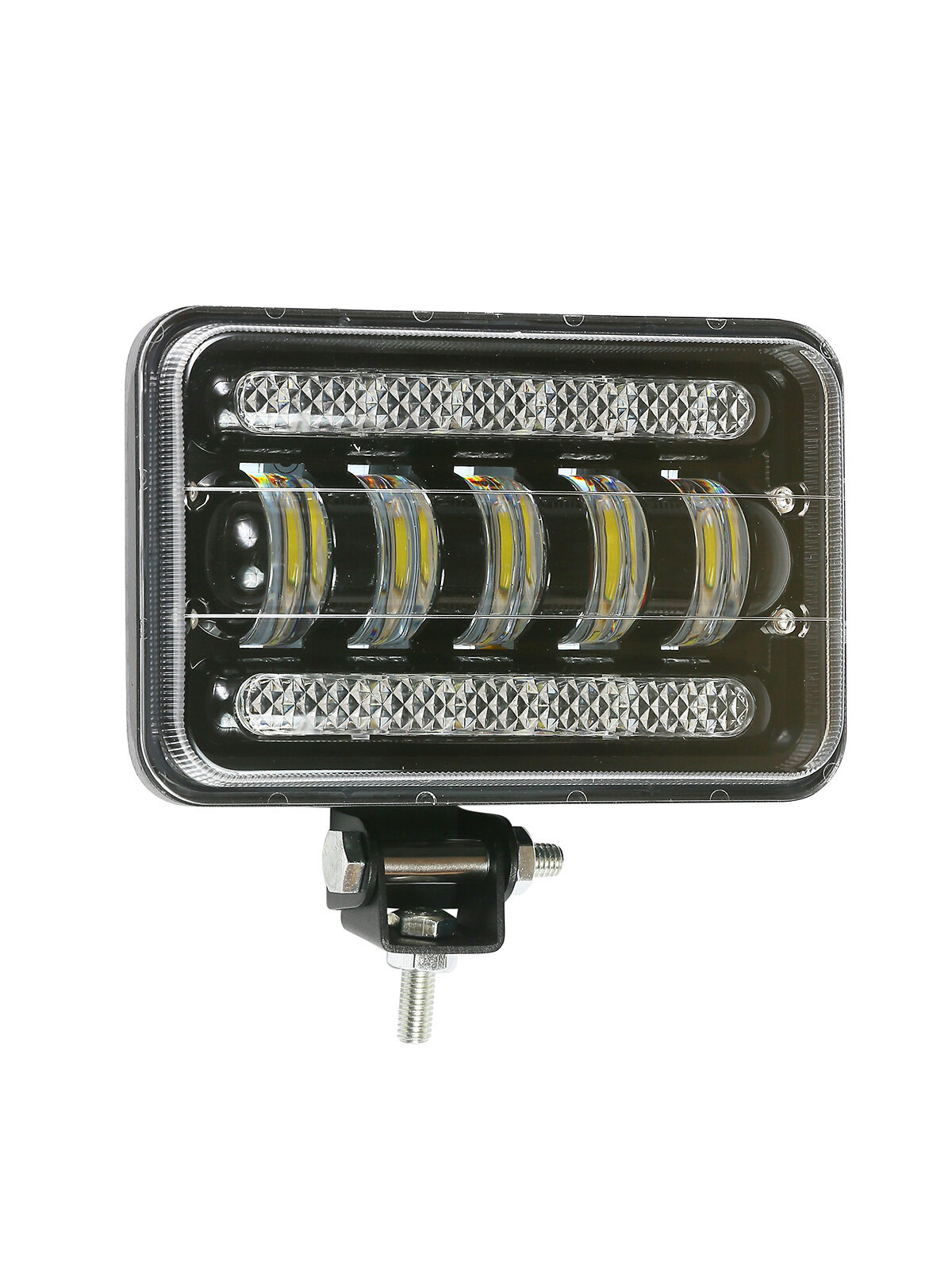Фара светодиодная 12/27 Вольт 50W с габаритом (170х120х75mm) 1 штука (21939)