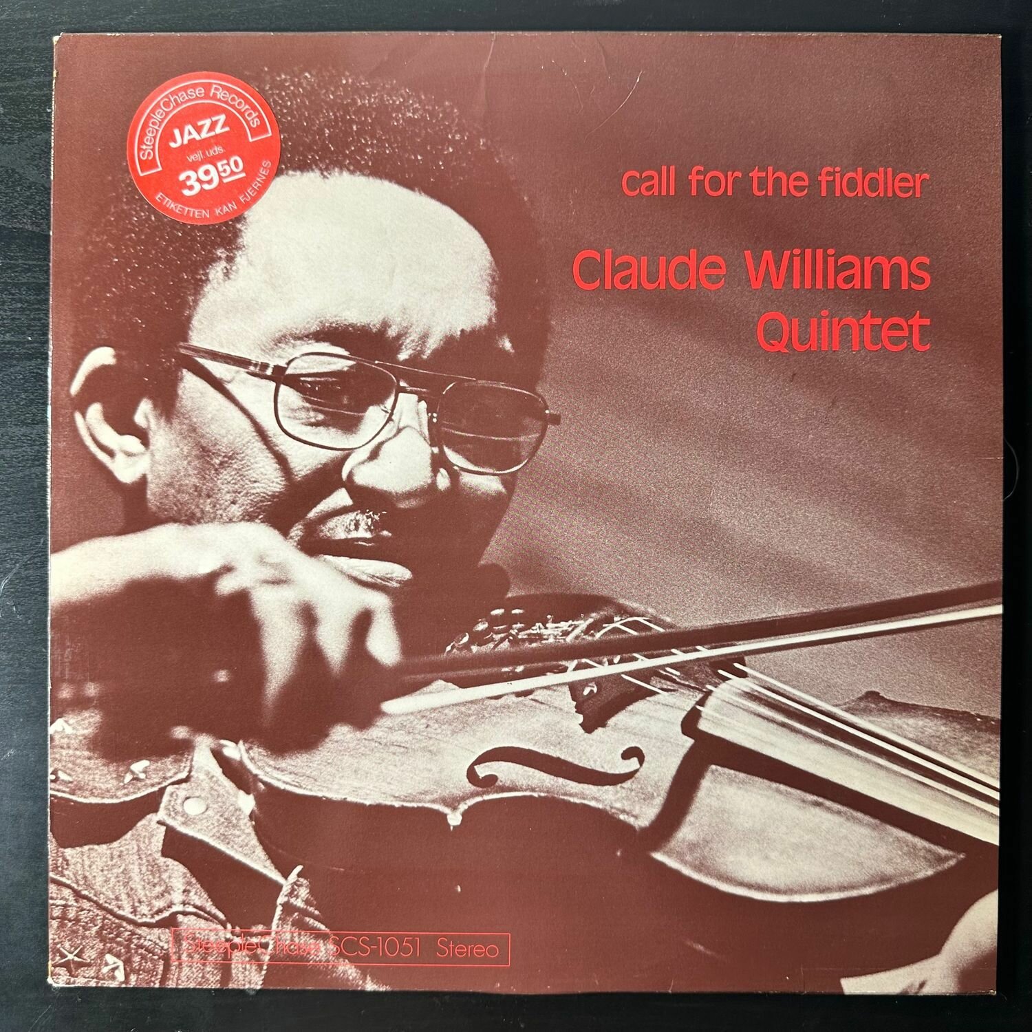 Виниловая пластинка Claude Williams Quintet - Call For The Fiddler (Дания 1976г.)
