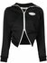 Куртка Ground Zero Logo-patch zip-up jacket, размер 42, черный