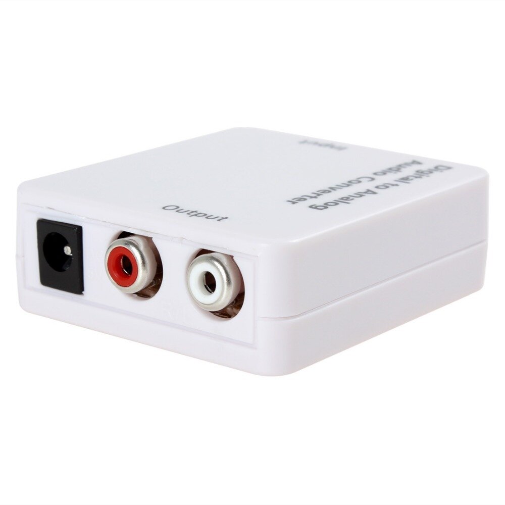 Переходник оптический/spdif/коаксиал в аналоговый/тюльпаны