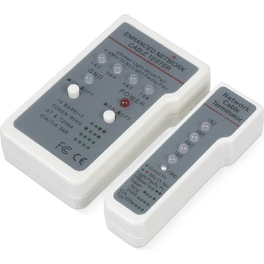 Cabeus Монтажный инструмент HT-488CT Тестер для витой пары