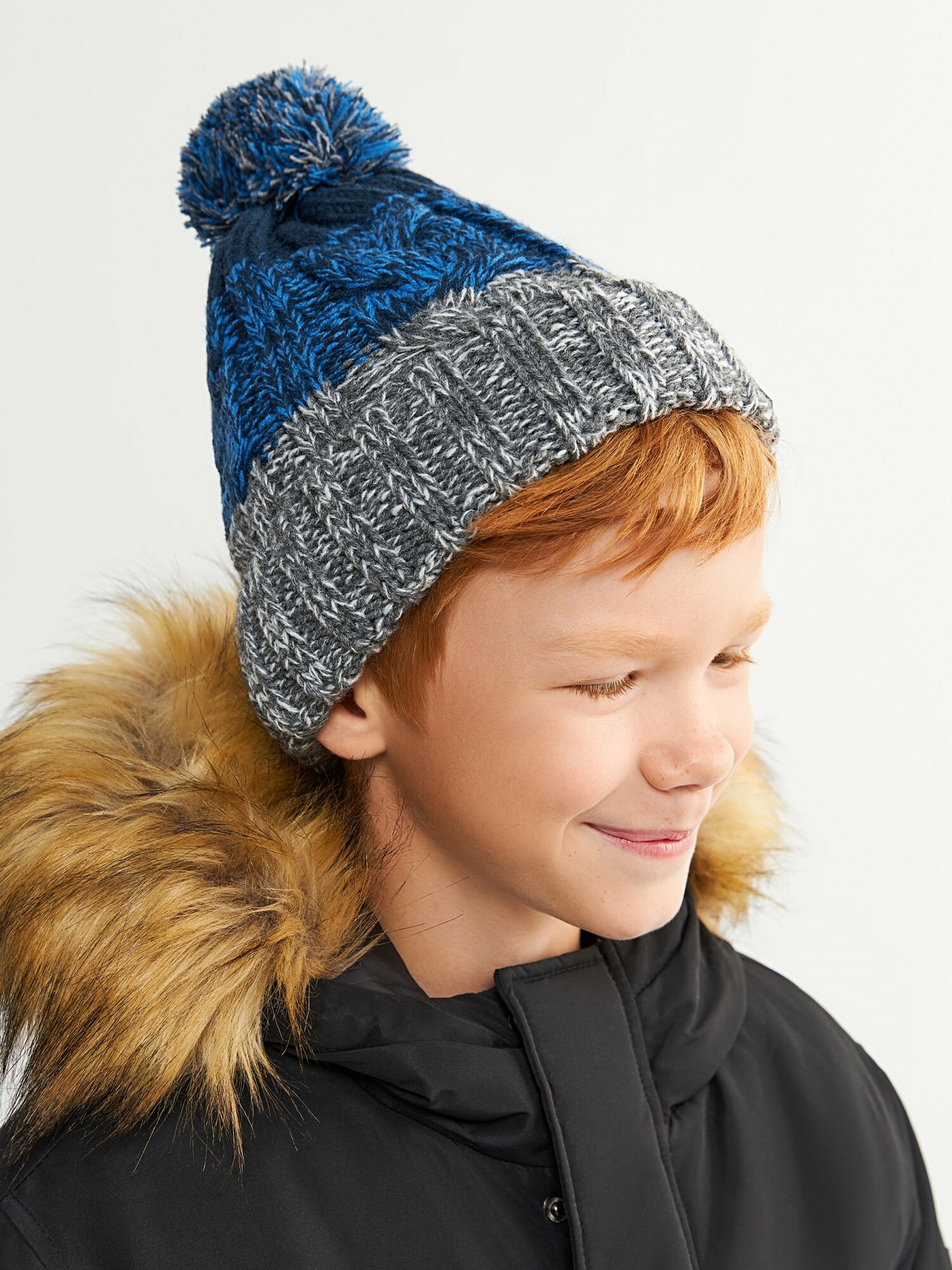 Шапка-бини для мальчиков