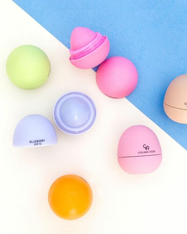 Golden Rose Масло для губ PEACH lip butter SPF15