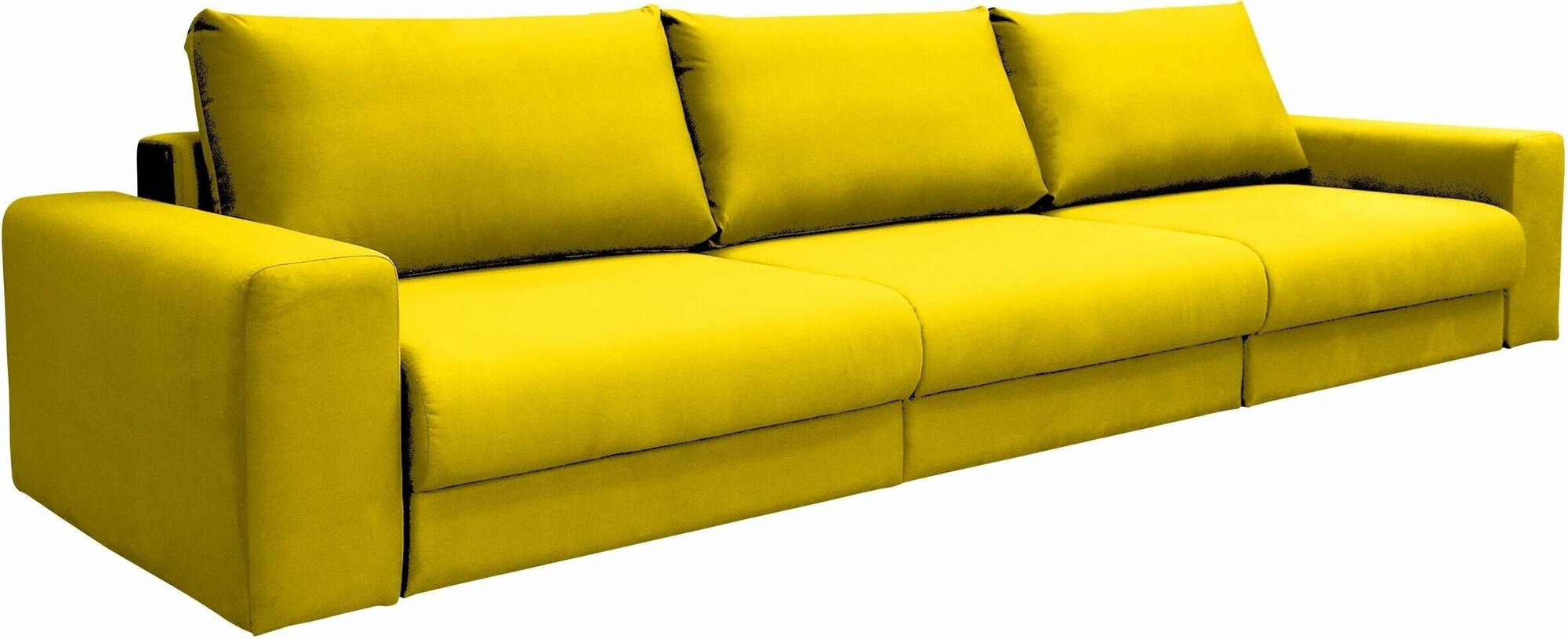 Прямой диван для дома MAX с независимым пружинным блоком