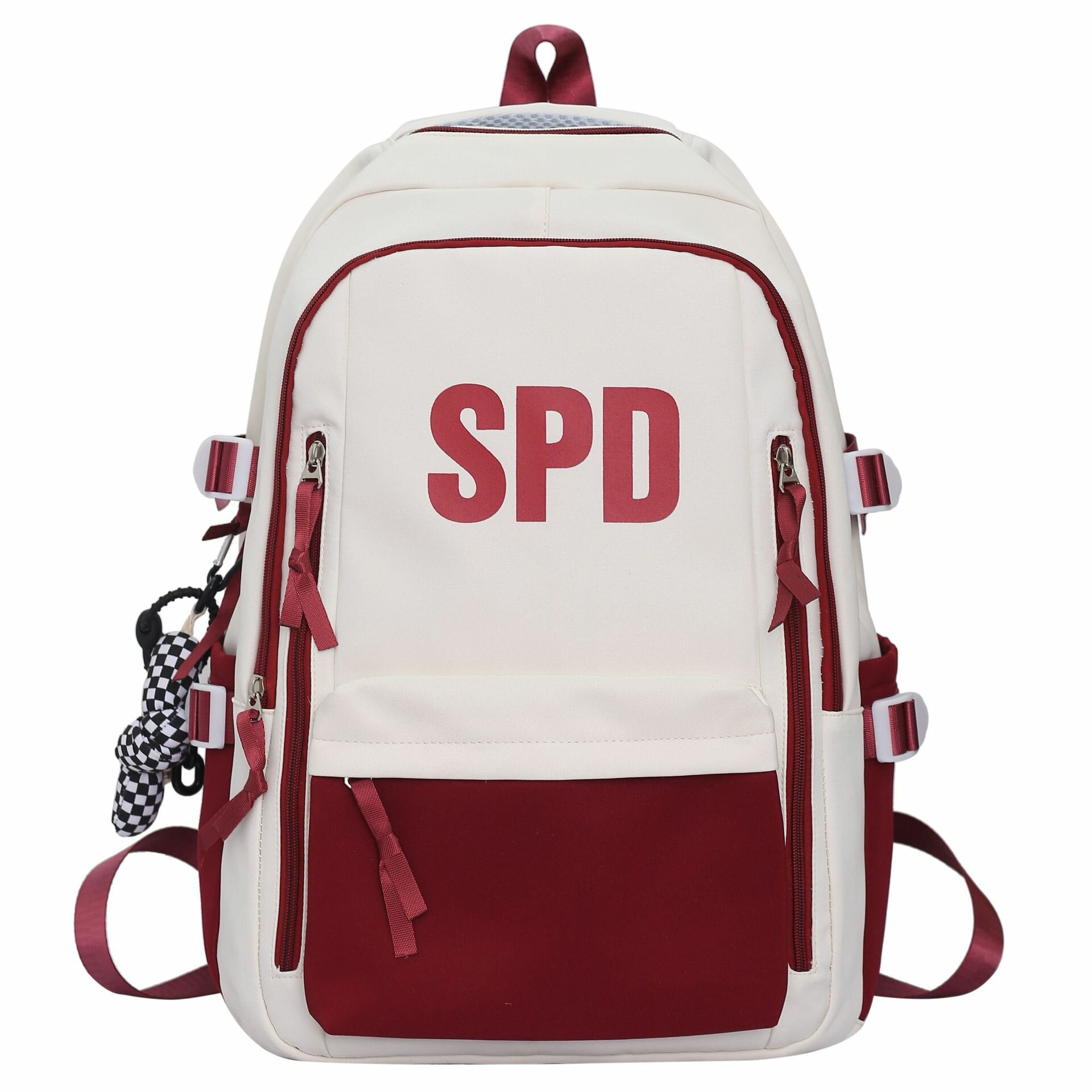 Рюкзак школьный Ins Wind, женский, красный, Корея