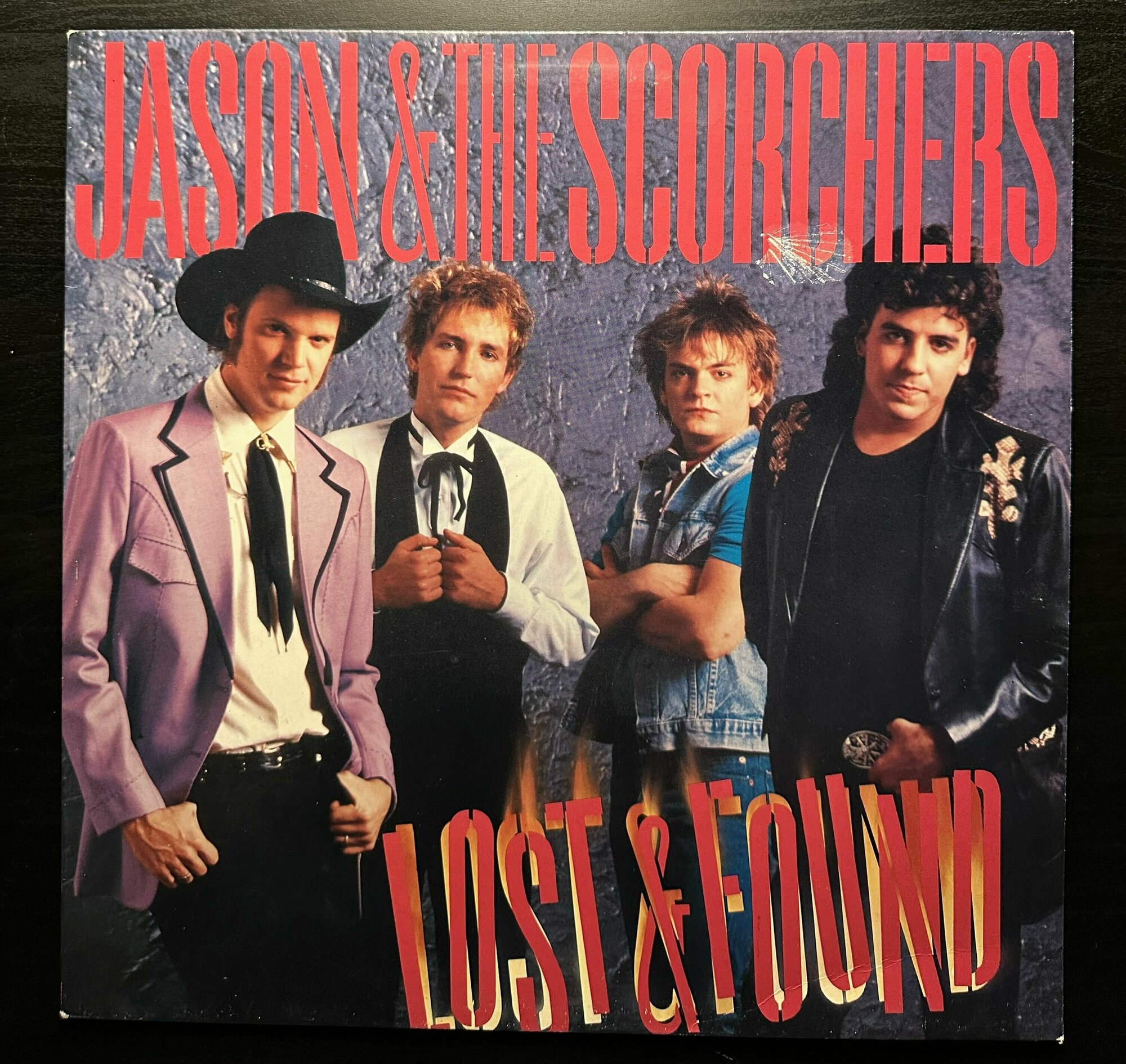 Виниловая пластинка Jason & The Scorchers Lost & Found (Германия 1985г.)