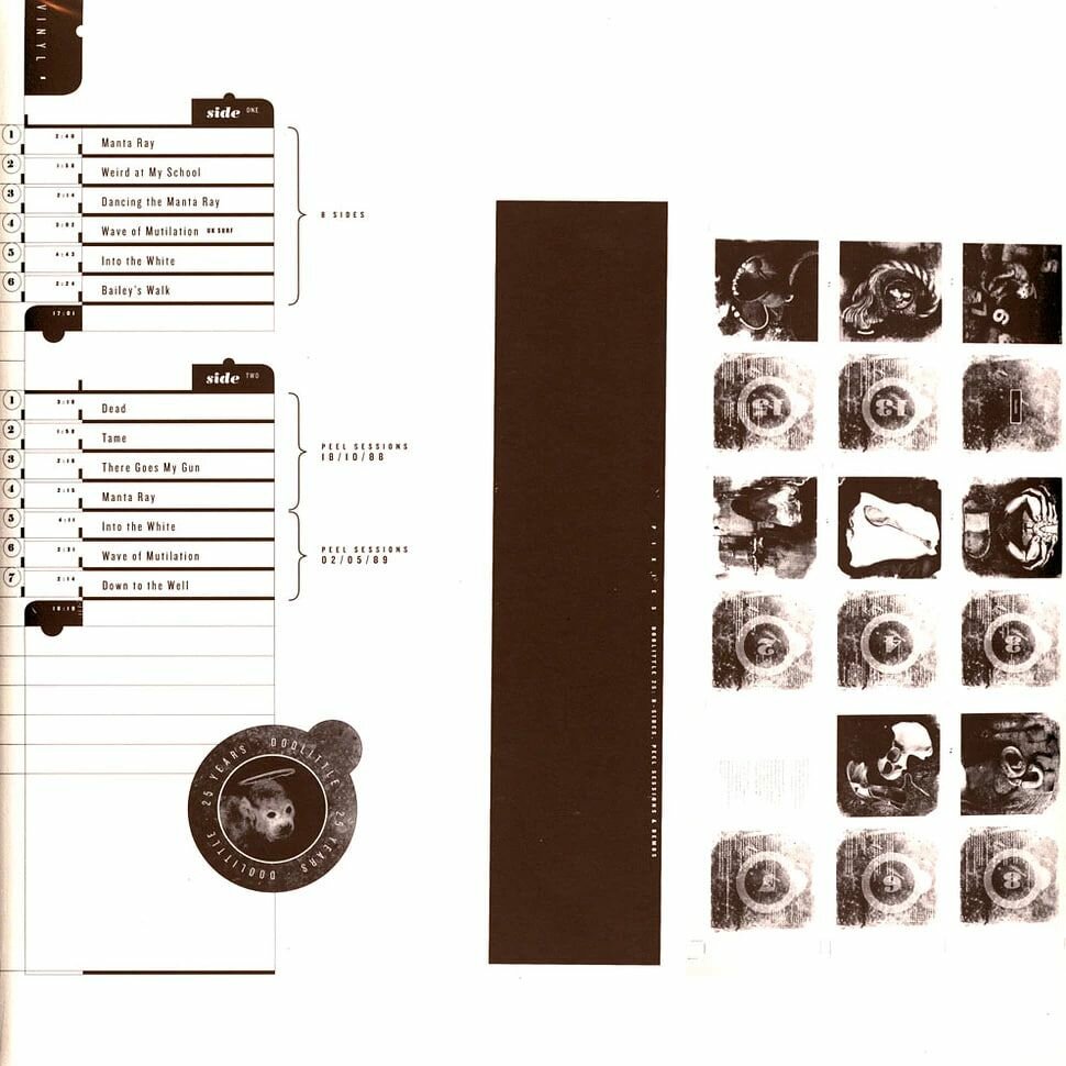 Виниловая пластинка Pixies. Doolittle 25 (B-Sides Peel Sessions & Demos + Original Album) 3LP