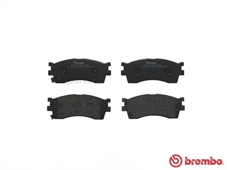 BREMBO P30016 Колодки тормозные дисковые перед .