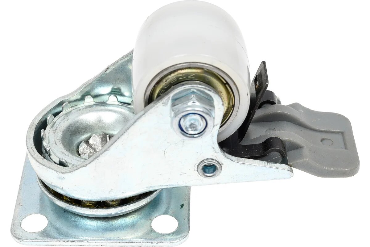 MFK-TORG Колесо полиамидное поворотное с тормозом 27 мм 1124027