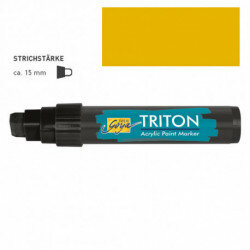 Золото художественный акриловый маркер "Solo Goya" Triton" 15,0 мм