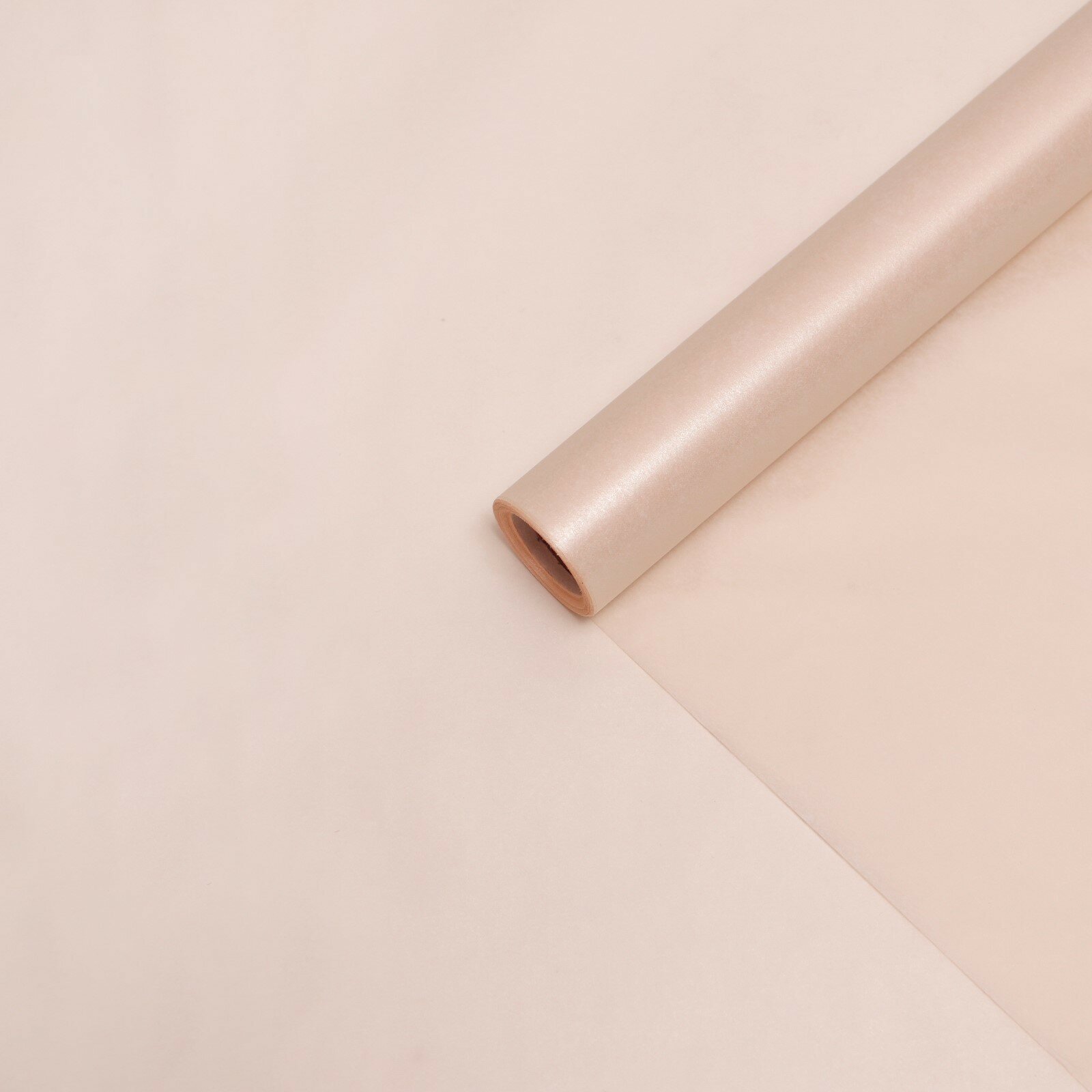 Бумага тишью «Жемчужная», розовый, 50см х 10 м, 10471529