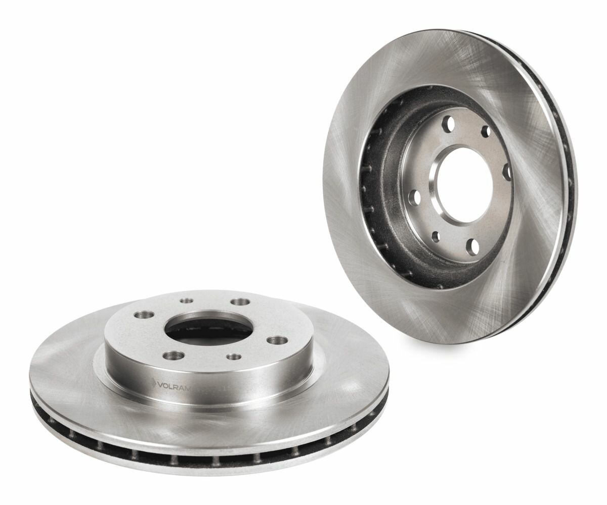 Диск тормозной Volram VR27115 передний вентилируемый d239,1мм R-13 h19,95мм Lada ВАЗ-2110, Калина/Kalina, Приора/Priora, Гранта/Granta R-13