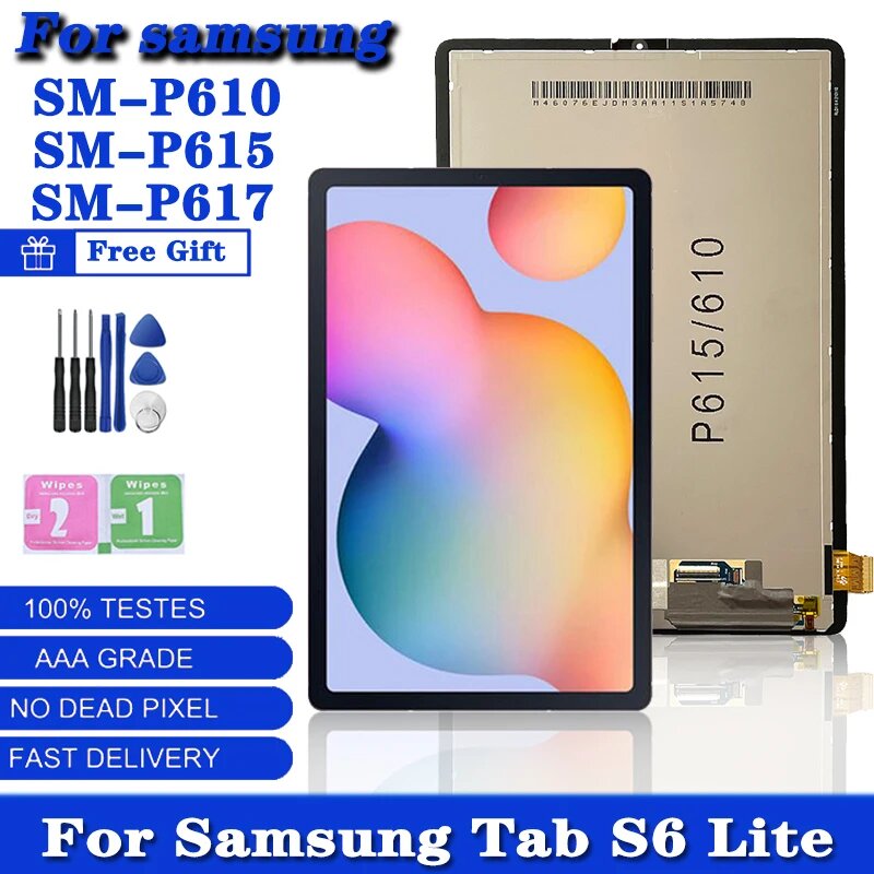 ЖК-дисплей Samsung Tab S6 Lite 10,4 дюйма Ori P615