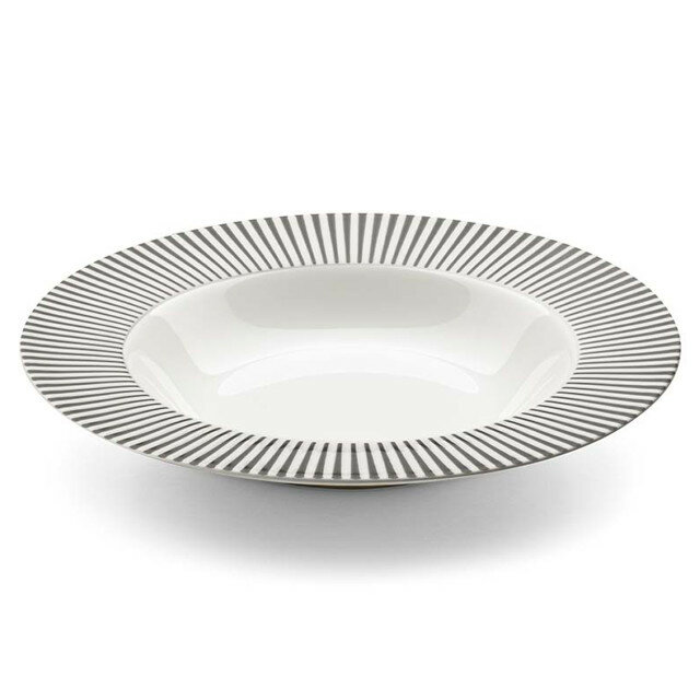 APOLLO Stripes тарелка глубокая 22 см из фарфора, посуда для сервировки стола