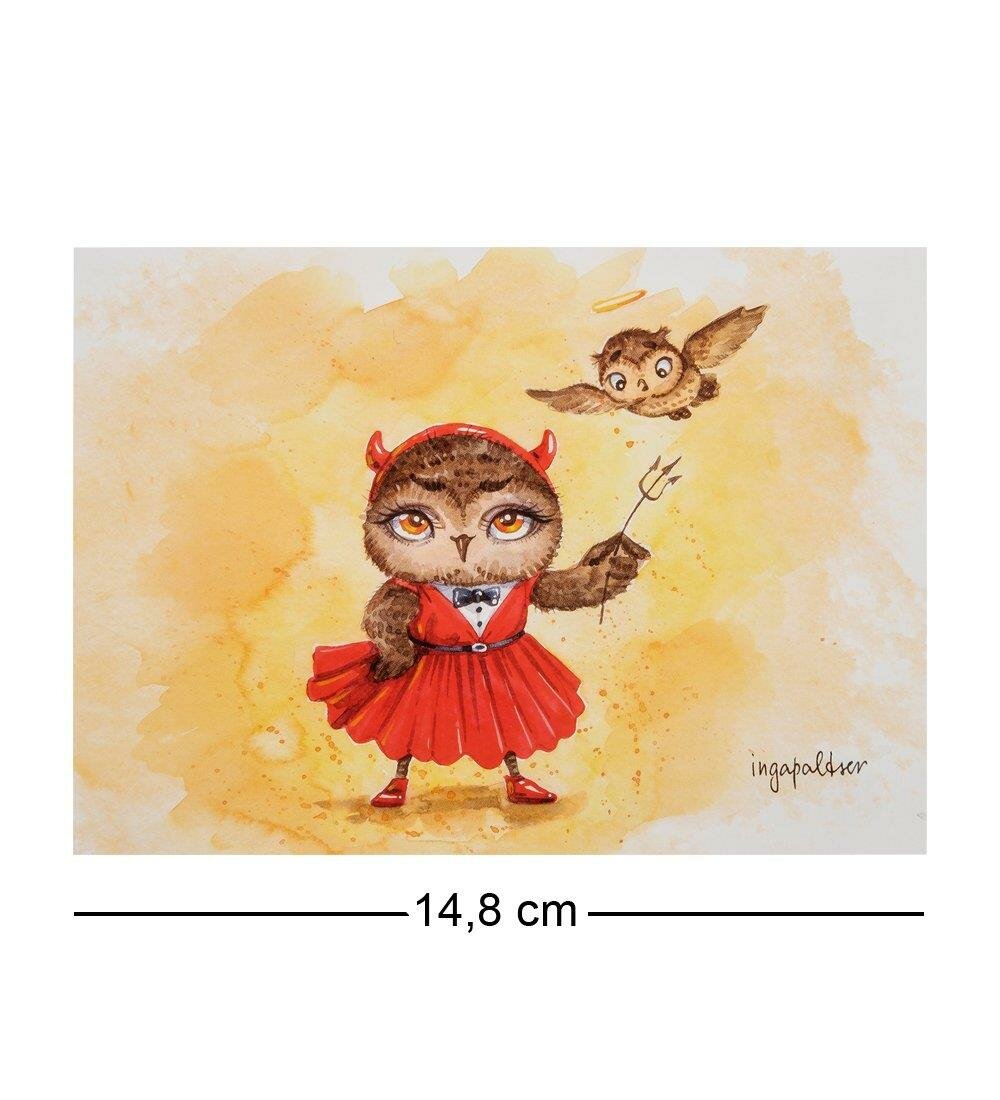 Почтовая открытка "В каждой девушке есть изюминка" 14,8х10,5 A2142837 Sunpreeze, Бумага