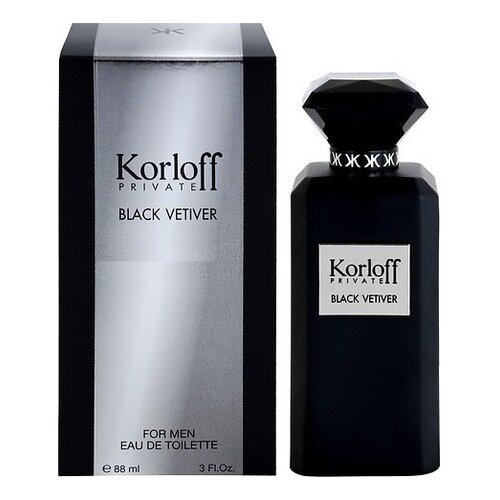 Korloff Paris Black Vetiver Туалетная вода унисекс 88 ml