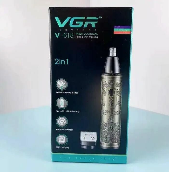 Триммер для волос, бороды и усов VGR V-618