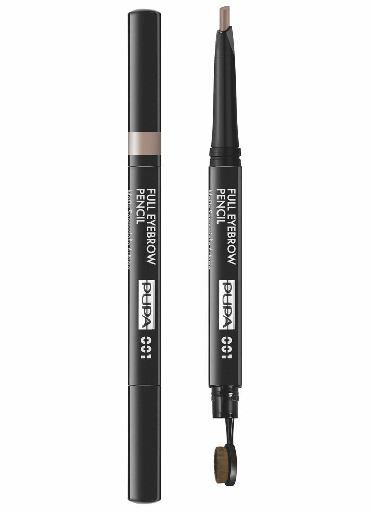 Pupa - Карандаш для бровей Full Eyebrow Pencil, 001 Светлый, 0.2 г