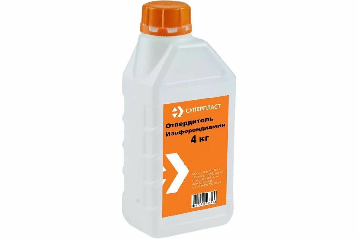 Отвердитель Суперпласт изофорондиамин, 4 кг 4687204386602