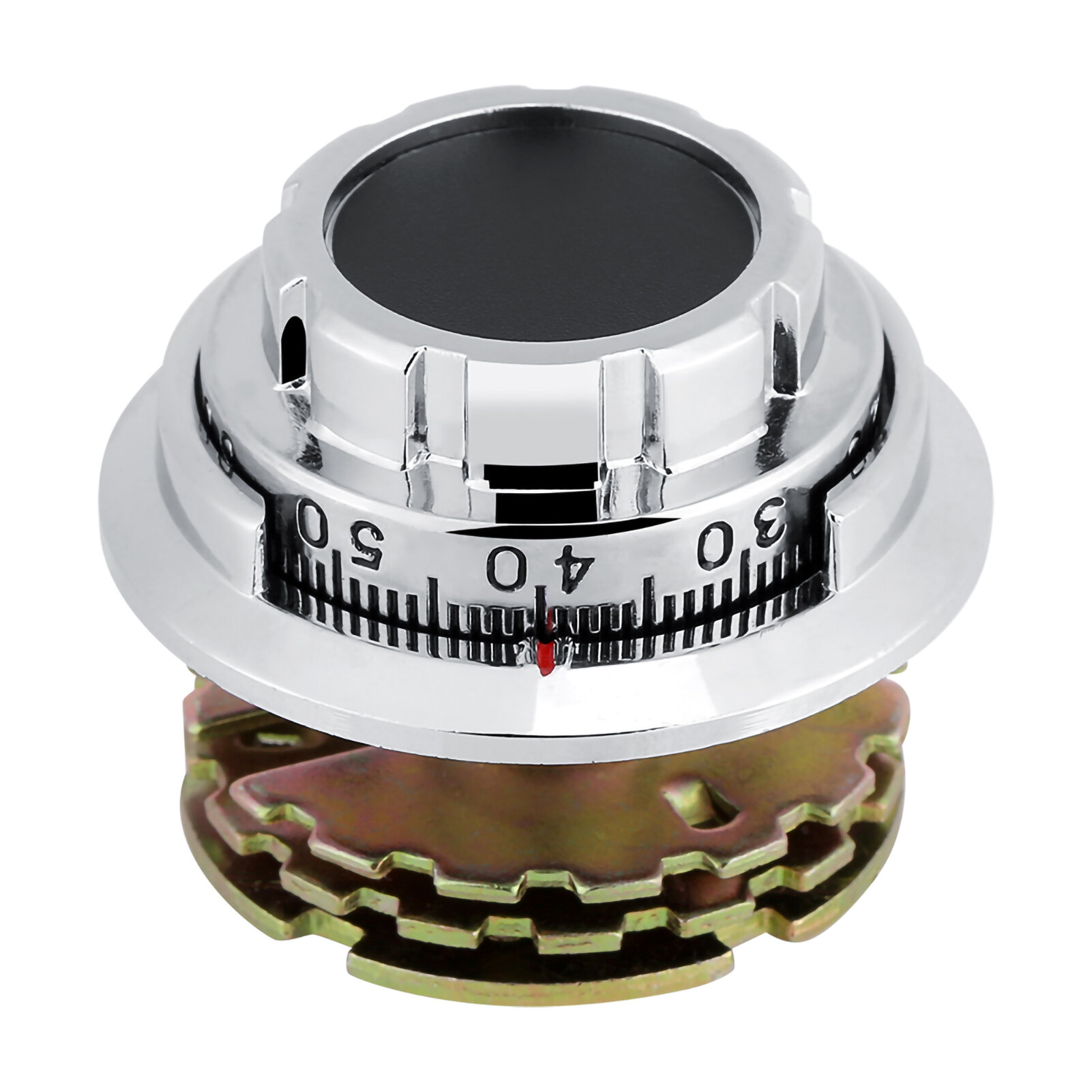 Металлический кодовый дисковый замок с циферблатом для ювелирного футляра, сейфа, шкафа для документов, надежное закрытие, прочный