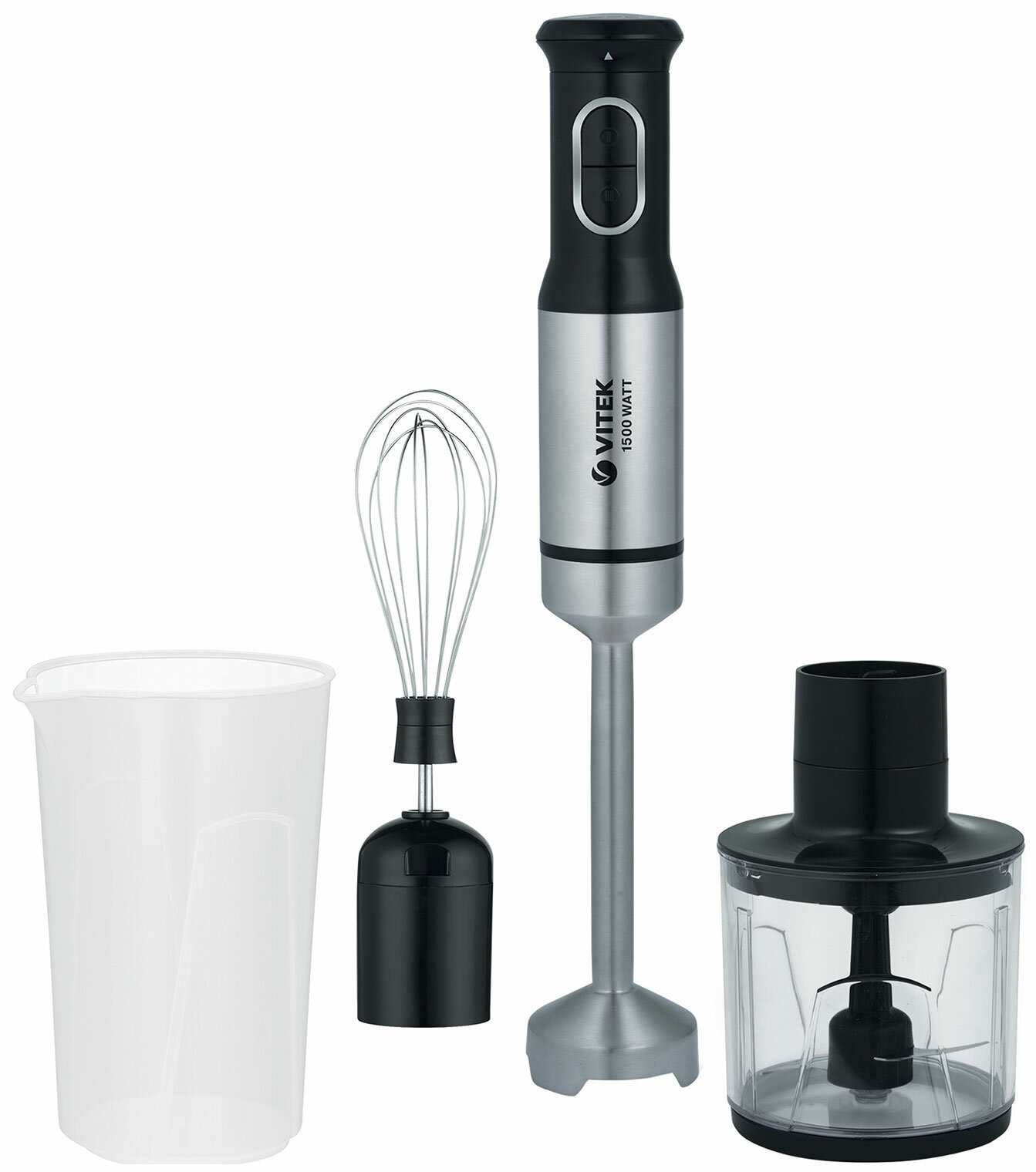 Погружной блендер Vitek VT-8521, 1500 Вт, черный