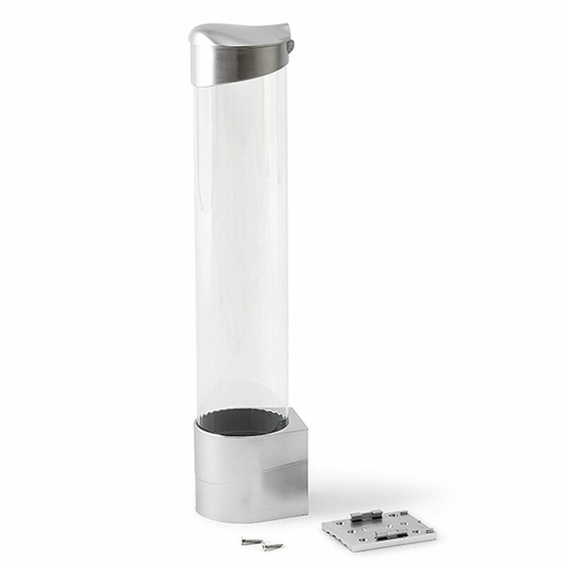 Стаканодержатель Aqua Work на шурупах, серебро (24054)