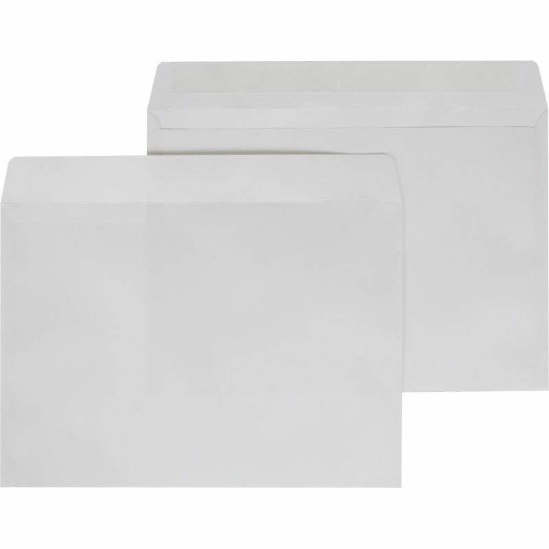 Конверты Ecopost Белые, С4, стрип, 229х324 мм, без заполнения, 80 г/м2, белизна 92-100%, 250 шт