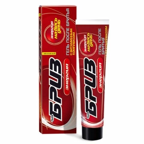 Гель после бритья тимбриз Энергия с витаминным комплексом, 75 мл