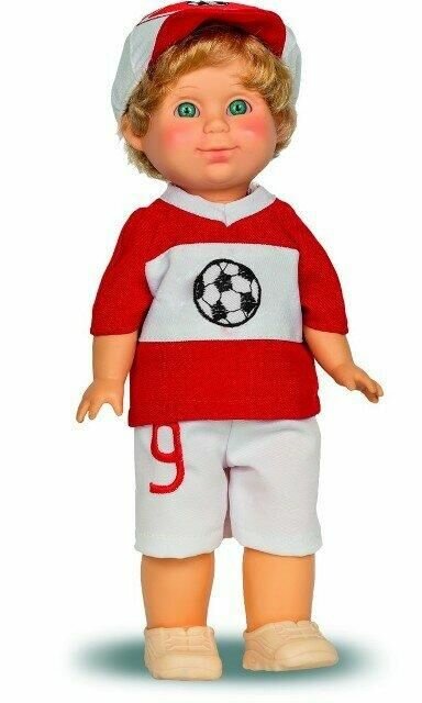 Кукла Весна "Митя-футболист", 34 см, пластмассовая, озвученная
