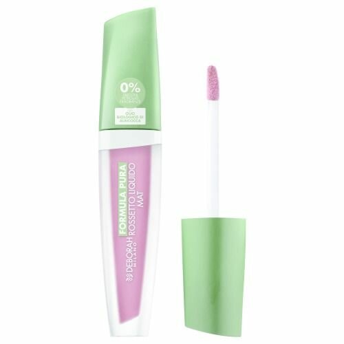 Помада для губ DEBORAH "Formula Pura", Rossetto, матовая, жидкая, тон 02, 4,8 г